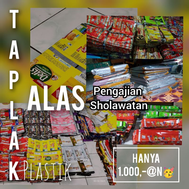 Jual Lemek Taplak Plastik Alas Meja Sholawatan Pengajian | Shopee Indonesia
