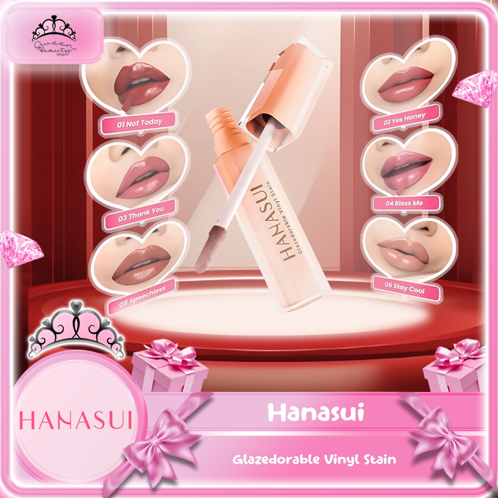 Jual Hanasui Glazedorable Vinyl Stain | Shopee Indonesia