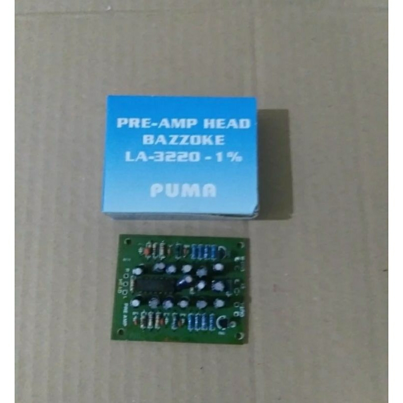 Jual Kit Pre-Amp Head Stereo penguat IC LA 3220 9-12v DC BAZZOKE STAR PRODUCT | Shopee Indonesia