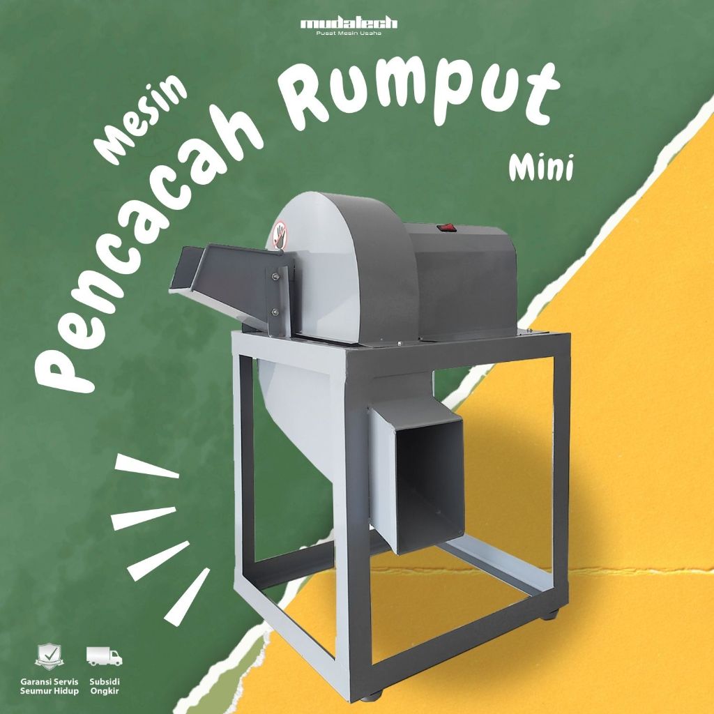 Jual Mesin Chopper Pencacah Rumput Dinamo - CRM-70SA | Shopee Indonesia