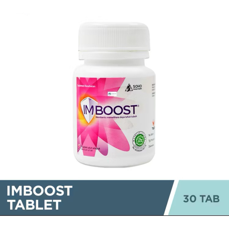 Jual Imboost Isi 30 Tablet Daya Tahan Tubuh Botol 30 Tablet | Shopee ...