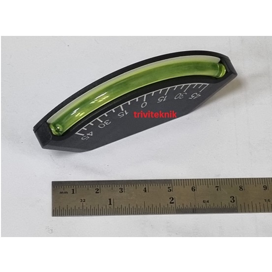 Jual alat pengukur kemiringan kapal 45 derajat clinometer mini plastic ...