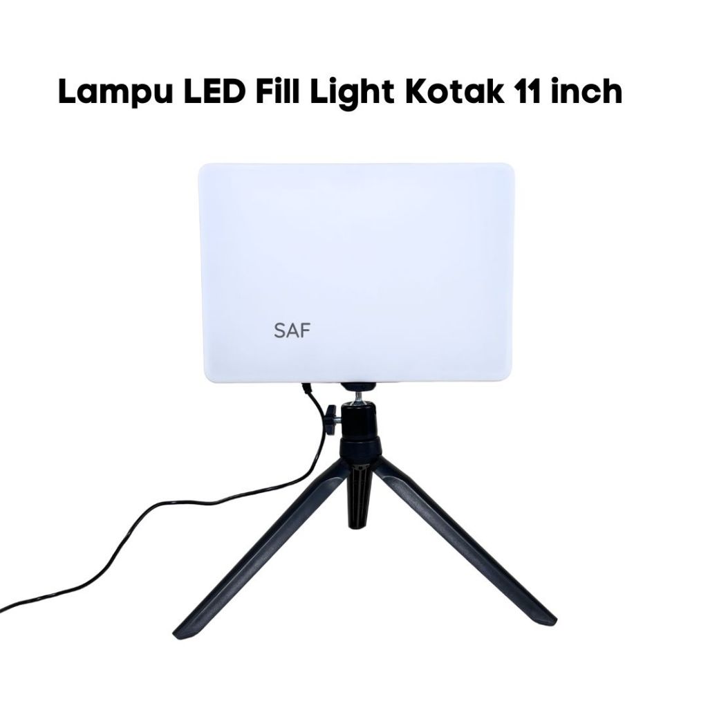 Jual SAF Lampu LED Fill light kotak 11 inch untuk videografi atau ...