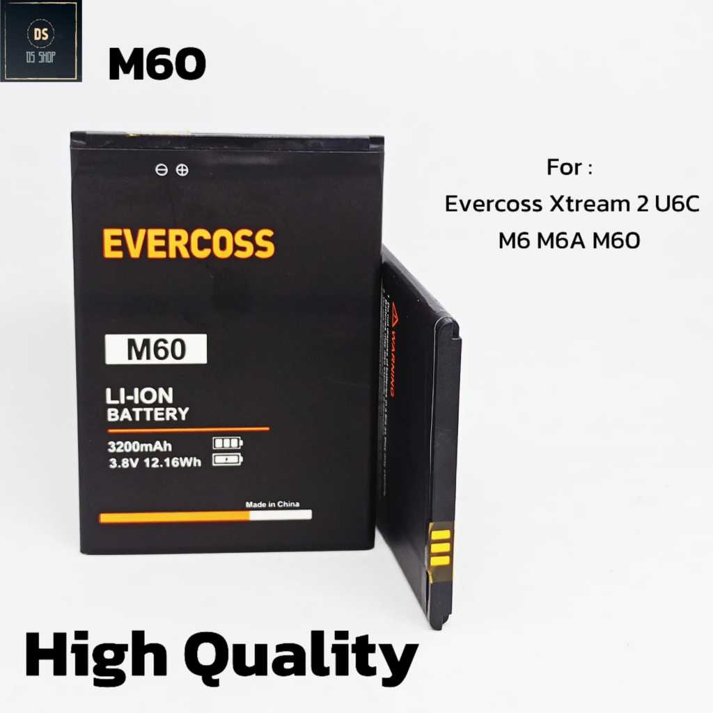 Jual Baterai HP Evercoss U6C Xtream 2 Prime ORI Batre Cross M60 Batrai Evercross M6A - M6 ...