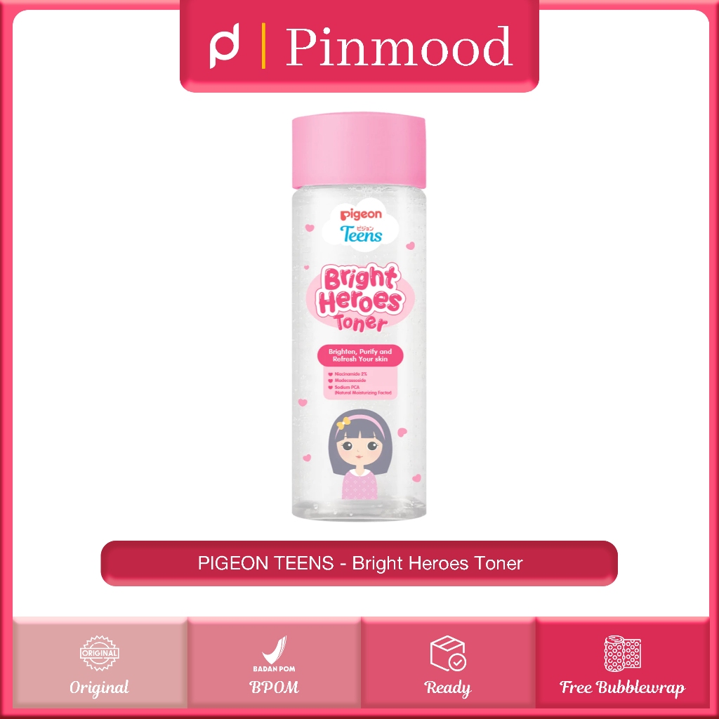 Jual PIGEON TEENS - BRIGHT HEROES TONER ( 100 ml ) - Toner Wajah ...