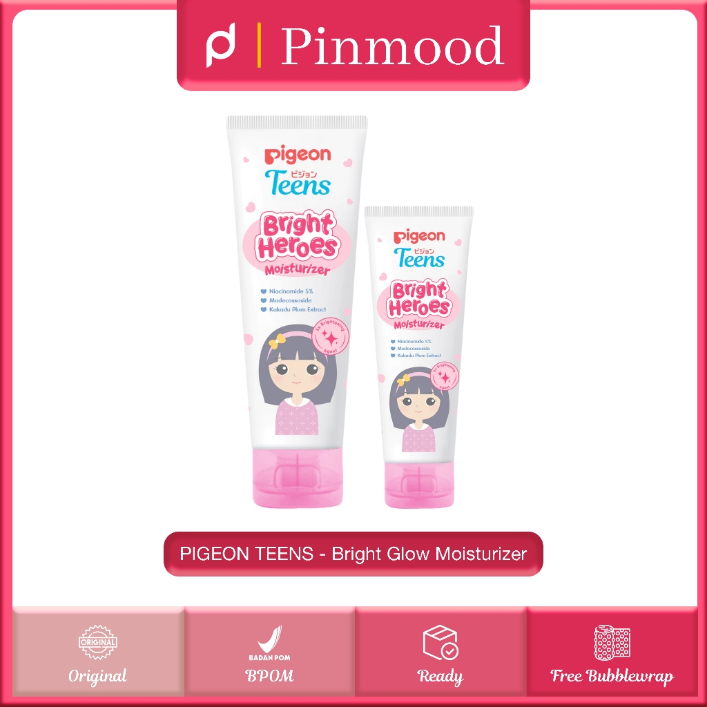 Jual PIGEON TEENS - BRIGHT HEROES MOISTURIZER ( 20 | 50 ml ) - Pelembab ...