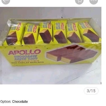 Jual APOLLO MALAYSIA VARIAN RASA COKLAT | Shopee Indonesia