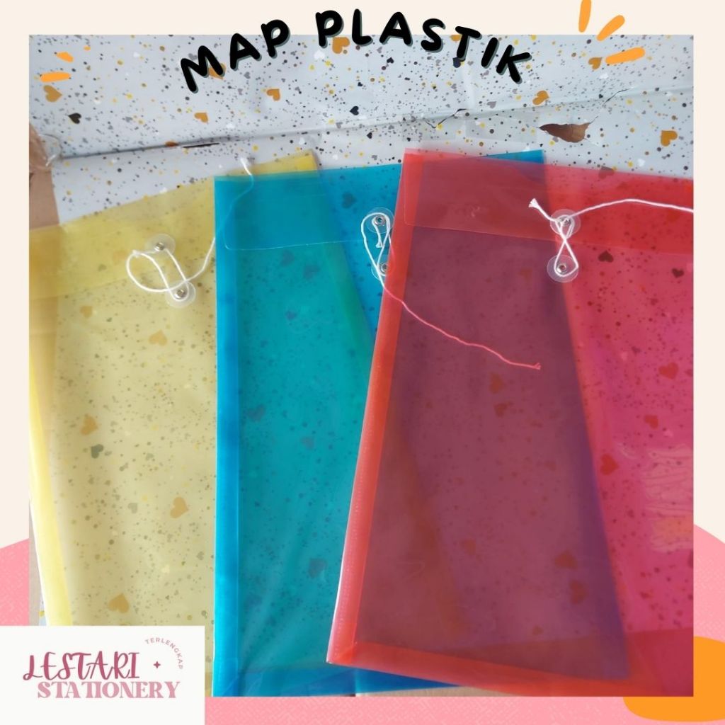 Jual Map Tali Plastik | Amplop Plastik Tali | Map Plastik Transparan ...