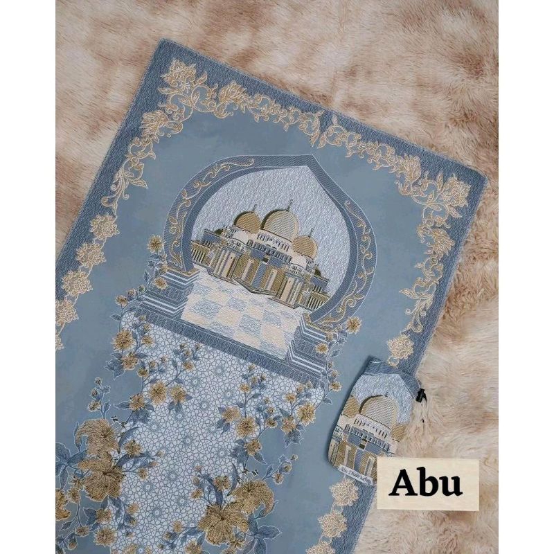 Jual Sajadah travelling sajadah travel dhabi dengan pouch | Shopee ...
