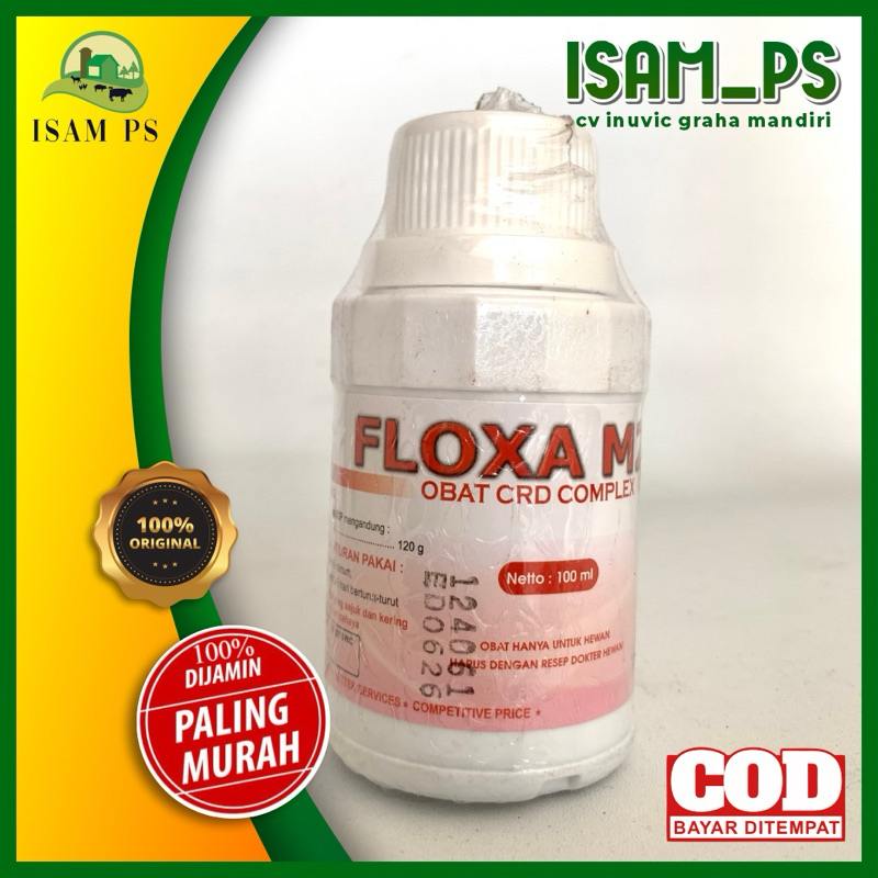 Jual FLOXA M2P 100ml Obat CDR Complex untuk Ayam,Babi,Sapi. | Shopee ...