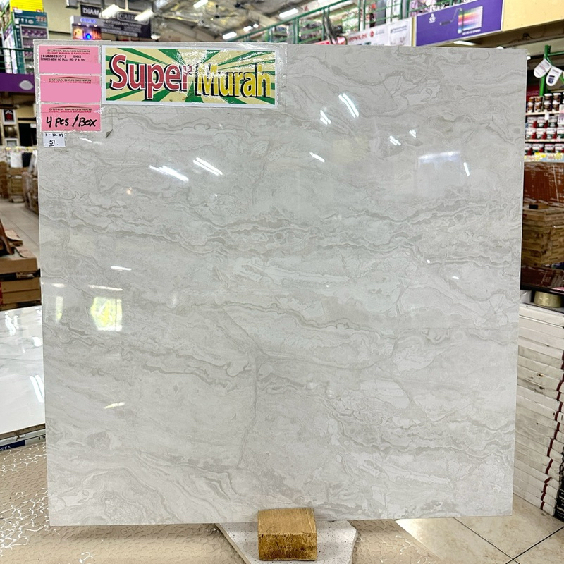 Jual Granit 60x60 Decogress Galala Grey Granit Lantai Marmer Glossy ...
