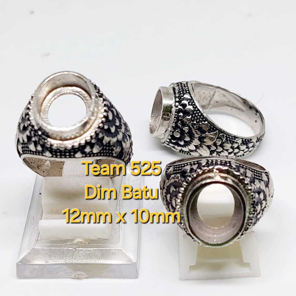 Jual Ring emban alpaka super 12 x 10 ukiran model iran persi eceran ...