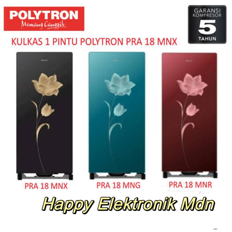 Jual Polytron Kulkas 1 Pintu Polytron PRA 18 MN / POLYTRON PRA 18 MNX ...