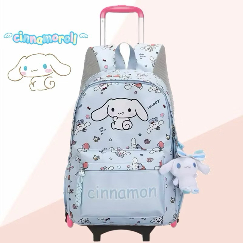 Jual Tas Punggung Ransel Sekolah Troli Dorong Trolly Perempuan Karakter Kartun Sanrio Melody ...