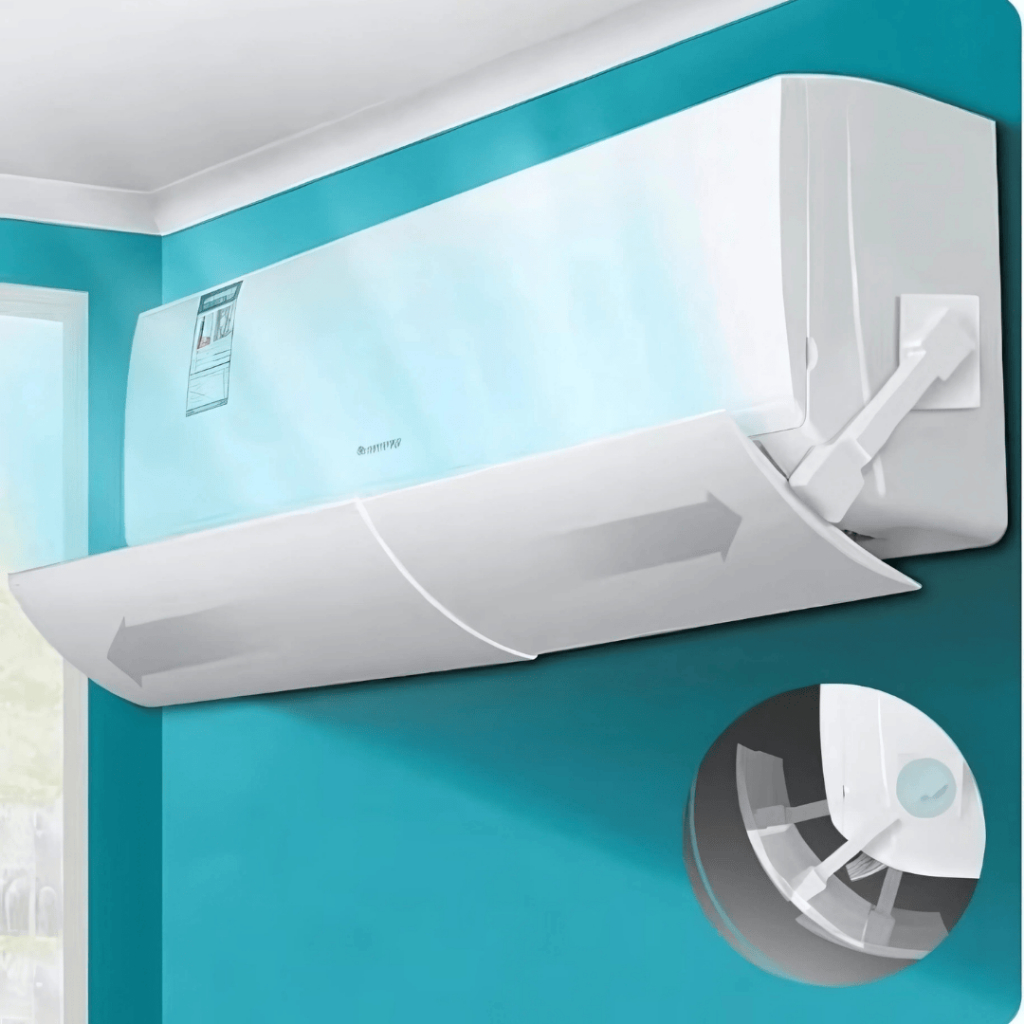 Jual Javaramic Talang AC Reflektor AC Penutup Angin AC penahan hembusan ...