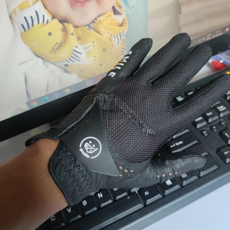 Jual gloves golf smile original / sarung tangan golf pria kiri | Shopee Indonesia