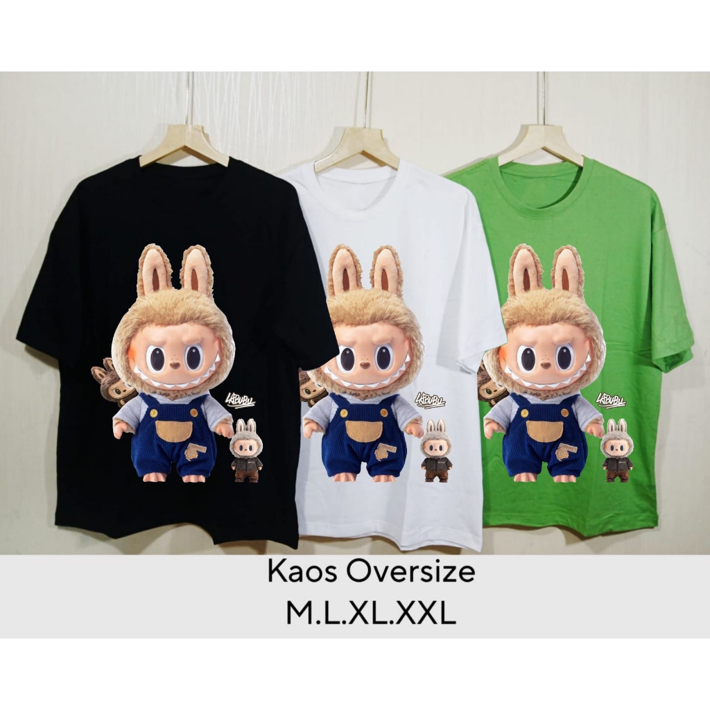 Jual LABUBU Kaos Oversize Labubu | Baju pria & wanita | Shopee Indonesia