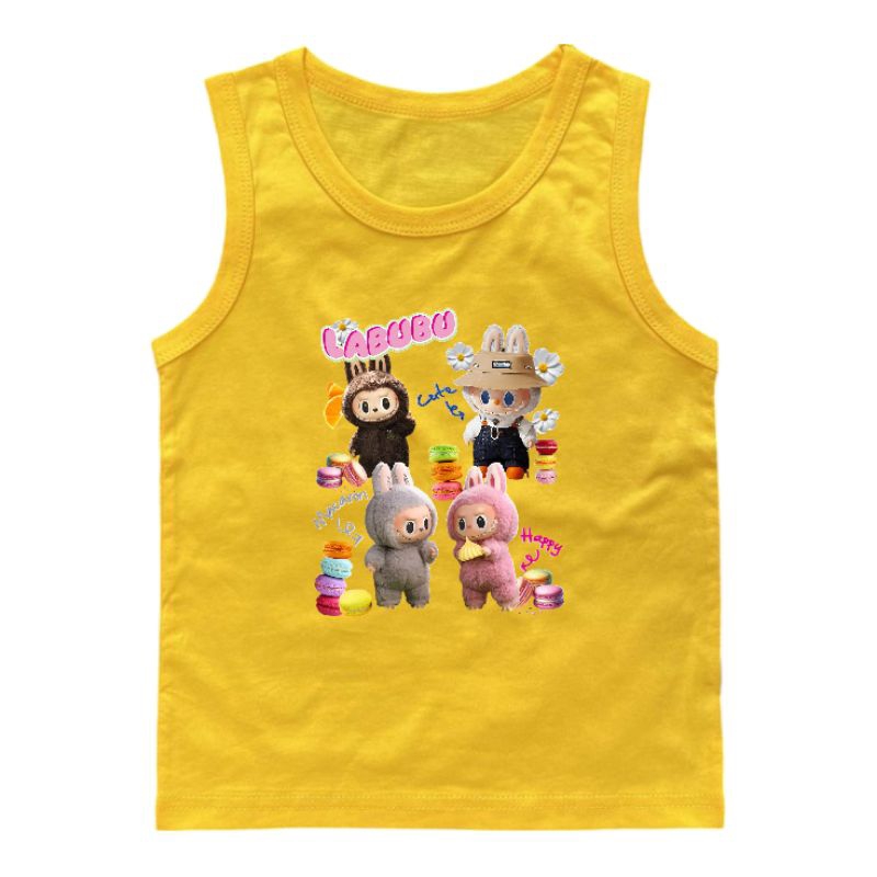 Jual singlet anak labubu cowok cewek usia 2-10 tahun lekbong tank top ...