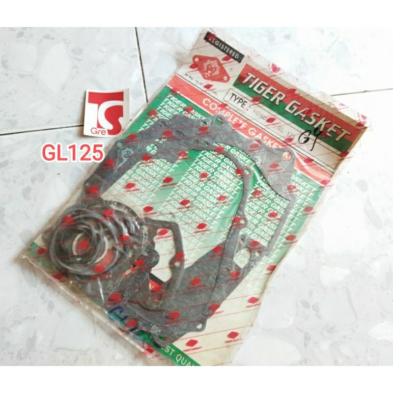 Jual Gasket Paking Pak Full Set Fulset Honda GL GL125 Original | Shopee Indonesia
