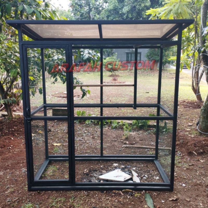 Jual Sangkar Kandang Ternak Koloni Semi Aviary Besar Burung Murai ...