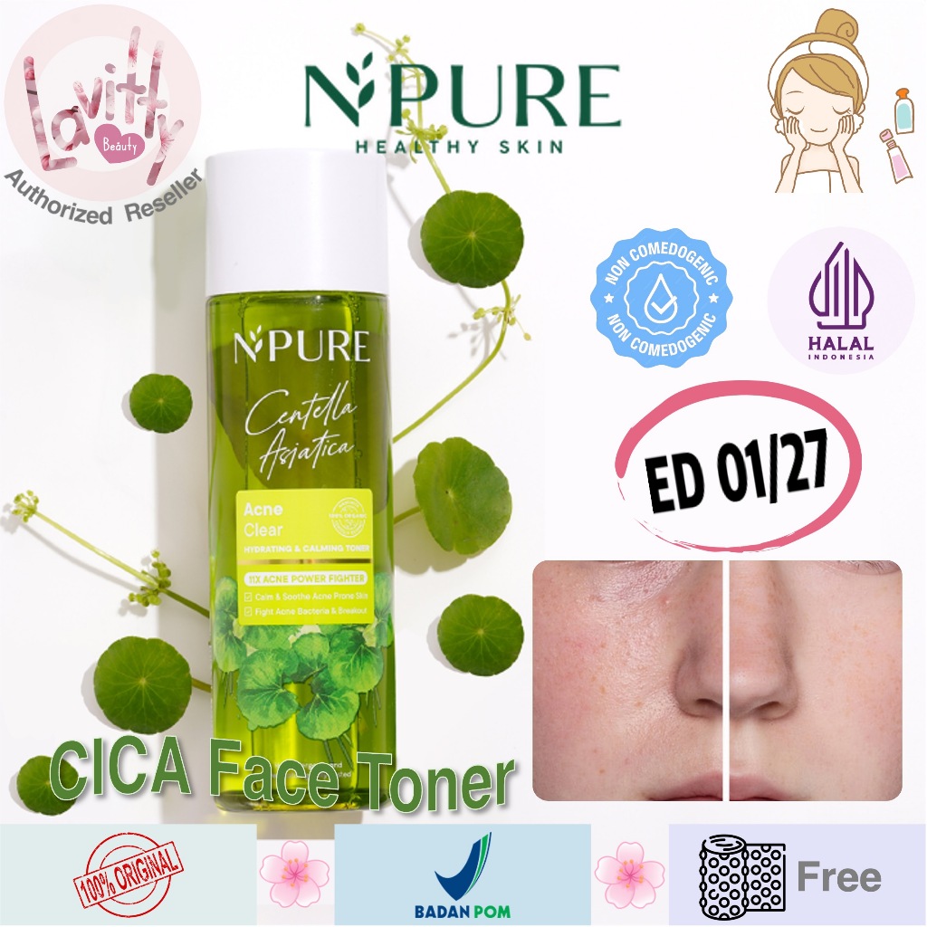 Jual Npure Toner Centella Asiatica Terlengkap & Harga Terbaru Juni 2026 ...