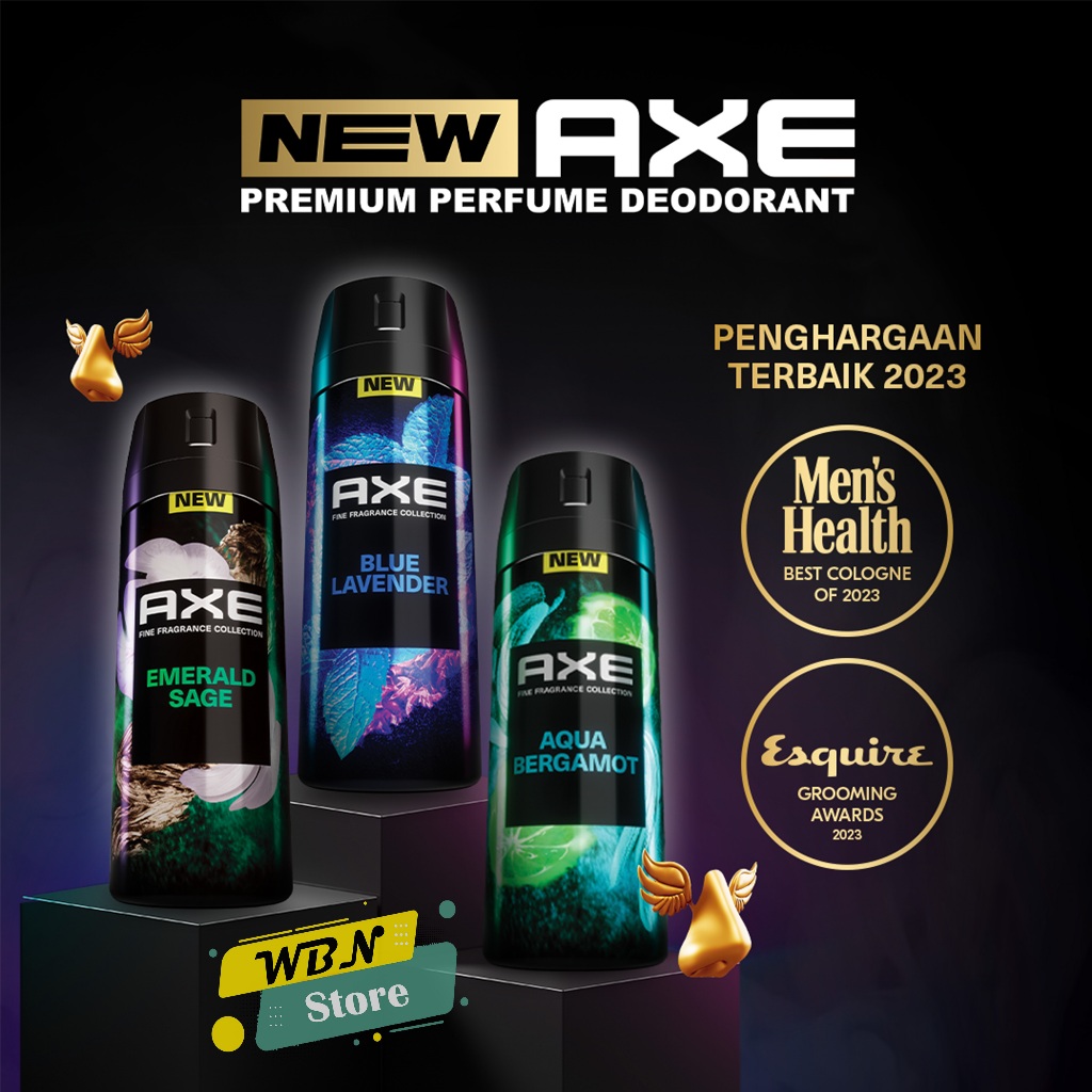 Jual Axe Premium Perfumed Deodorant The Long Lasting Fragrance 72H ...