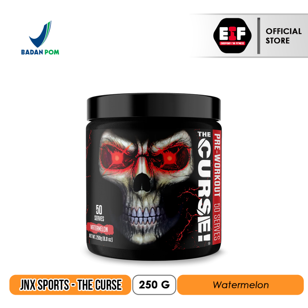 Jual JNX SPORT The Curse 50 SERVINGS - PRE WORKOUT PREWORKOUT POWDER | Shopee Indonesia