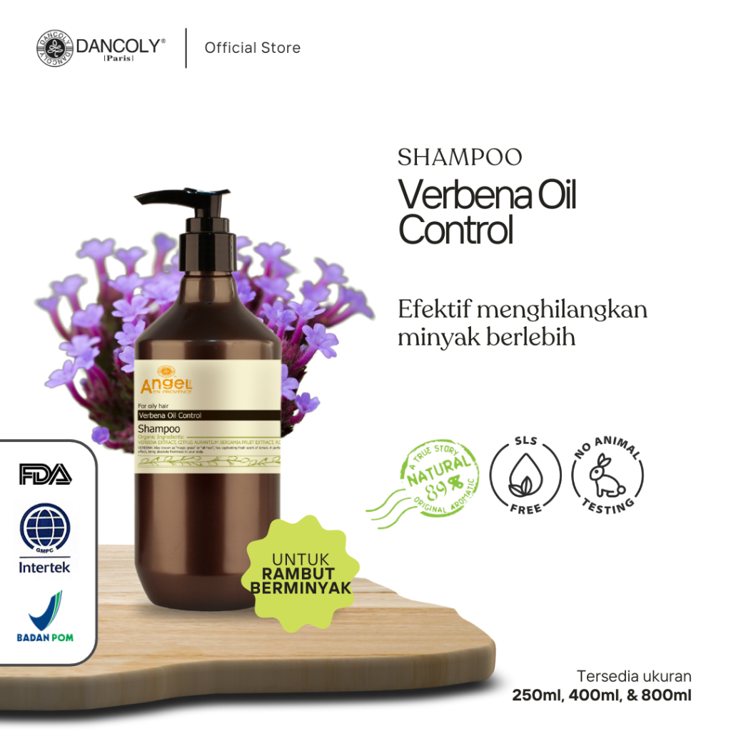 Jual Dancoly Verbena Oil Control Shampoo ( for oily hair ) | Shopee ...
