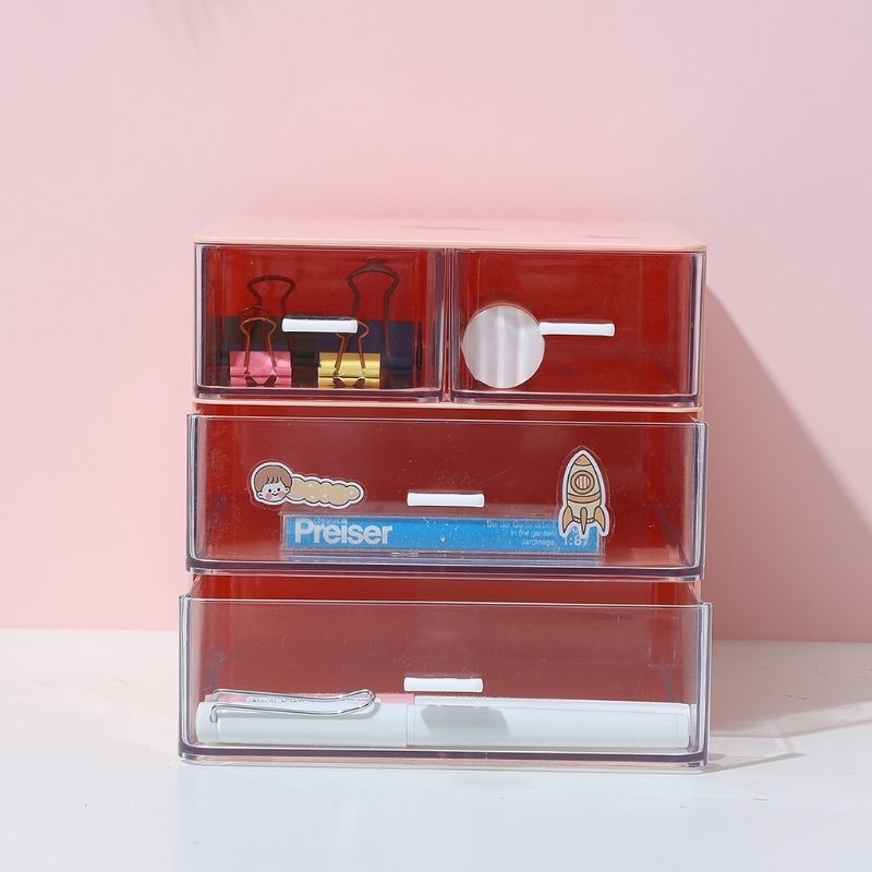 Jual rak laci miniso pink | Shopee Indonesia