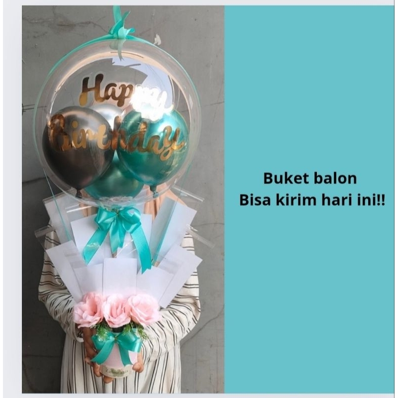 Jual Buket balon uang kosongan ( dikirim sekarang) | Shopee Indonesia