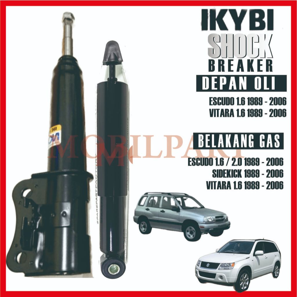 Jual SHOCKBREAKER ESCUDO 1600CC DEPAN IKYBI SHOCK ESCUDO 2000CC IKYBI ...