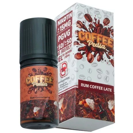 Jual Liquid Coffeepedia Rum Coffee Latte Pods Friendly 15MG 30ML ...