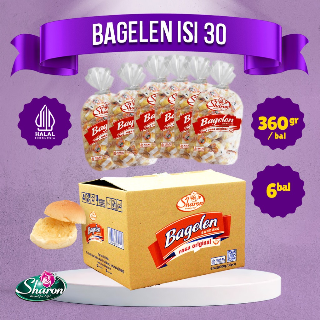Jual Bagelen Isi 30 Sharon Bakery 300gr | Shopee Indonesia