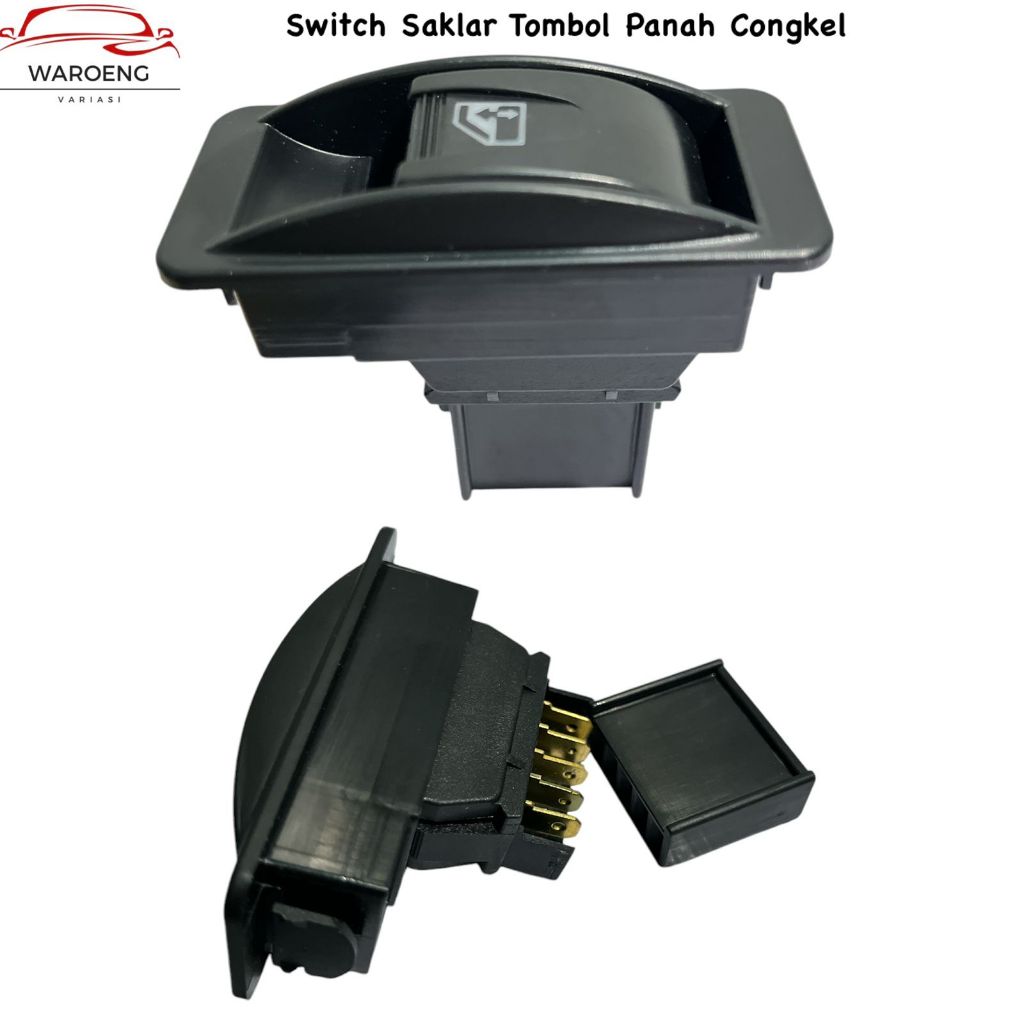 Jual Switch Saklar Tombol Power Window Panah Universal Model Congkel ...