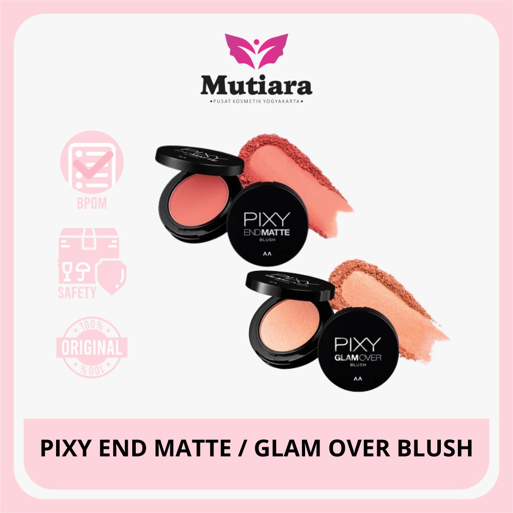 Jual PIXY END MATTE / GLAM OVER BLUSH | Shopee Indonesia