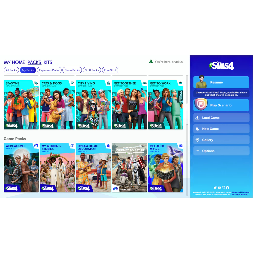 Jual The Sims 4 Full Pack, For Rent, All Pack, Murah! + Auto Updater ...