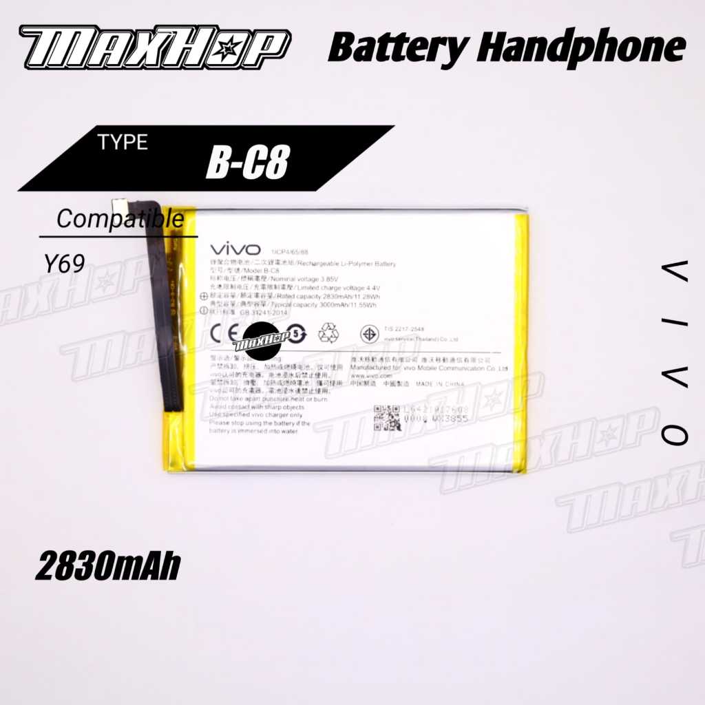 Jual Baterai VIVO B-C8 / Y69 Original OEM 99% Batre Battery Handphone ...