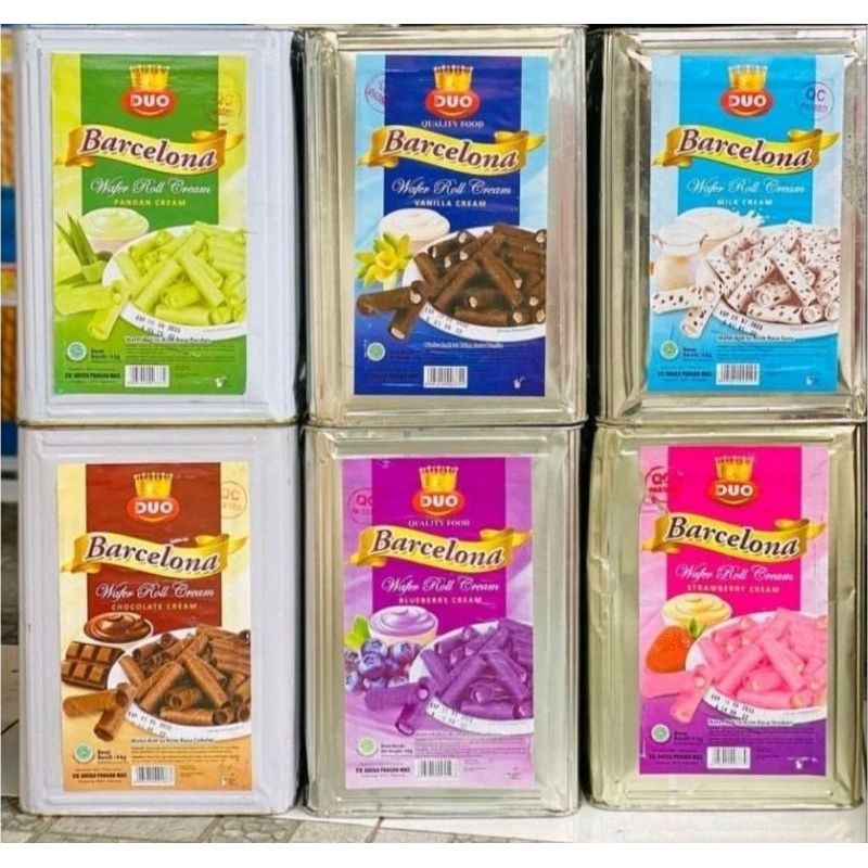 Jual ASTOR BARCELONA KALENG 4KG - ASTOR ROLL | Shopee Indonesia