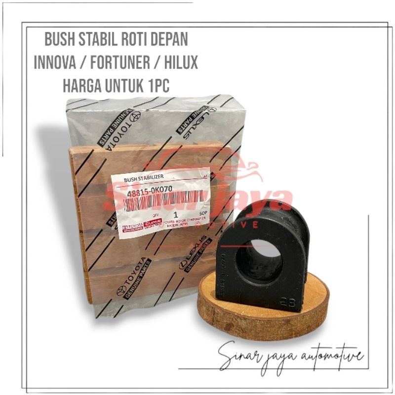 Jual Karet Stabilizer Bush Stabil Depan Innova Fortuner Hilux Diameter ...