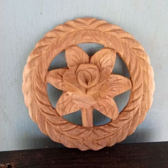 Jual ornamen ukir motif tambang | ornamen ukir lingkaran | ukiran motif ...