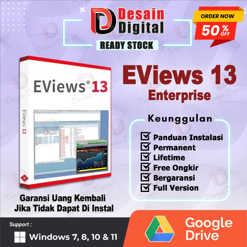 Jual Software Window - EViews 13 Enterprise Full Version - Lifetime | Shopee Indonesia