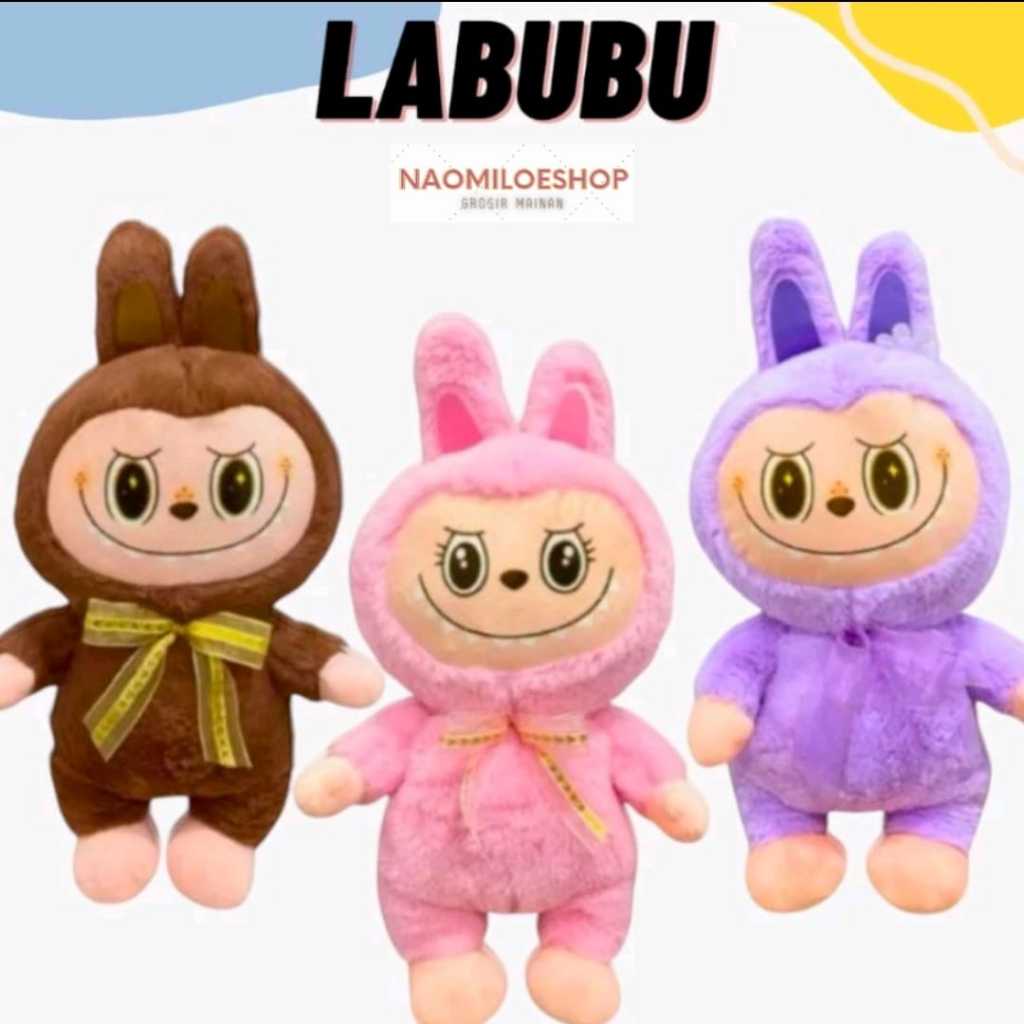 Jual Labubu the monster mainan Boneka Labubu Mainan Boneka Viral Tinggi ...