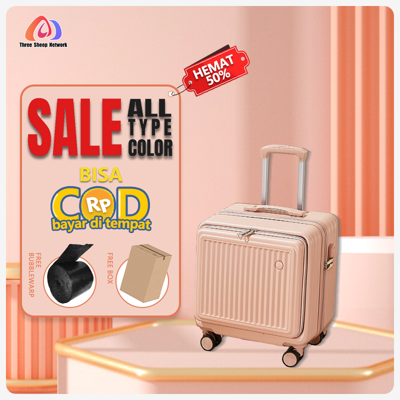 Jual THREE SHEEP NETWORK Koper Pilot A965 Koper Mini Ukuran 18 Inchi ...