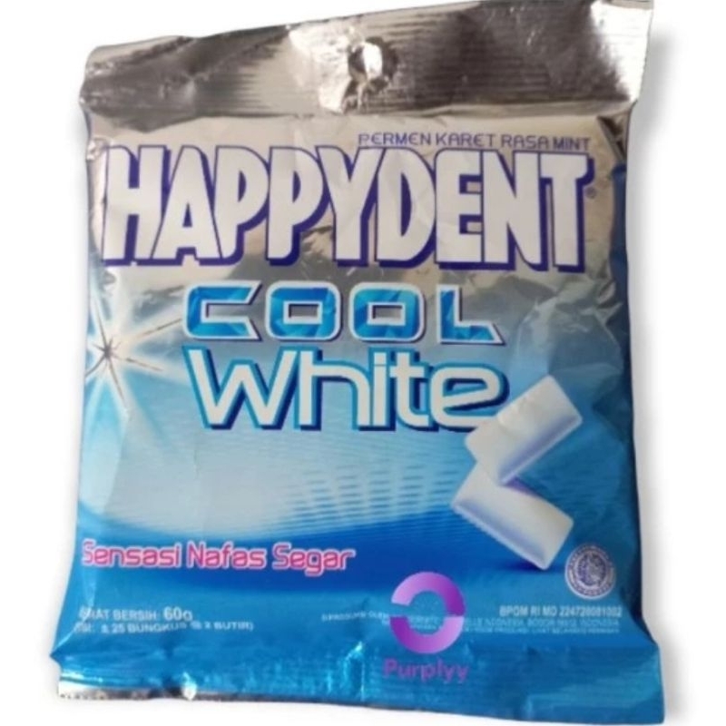 Jual Permen Happydent Cool White 70 Gram | Shopee Indonesia