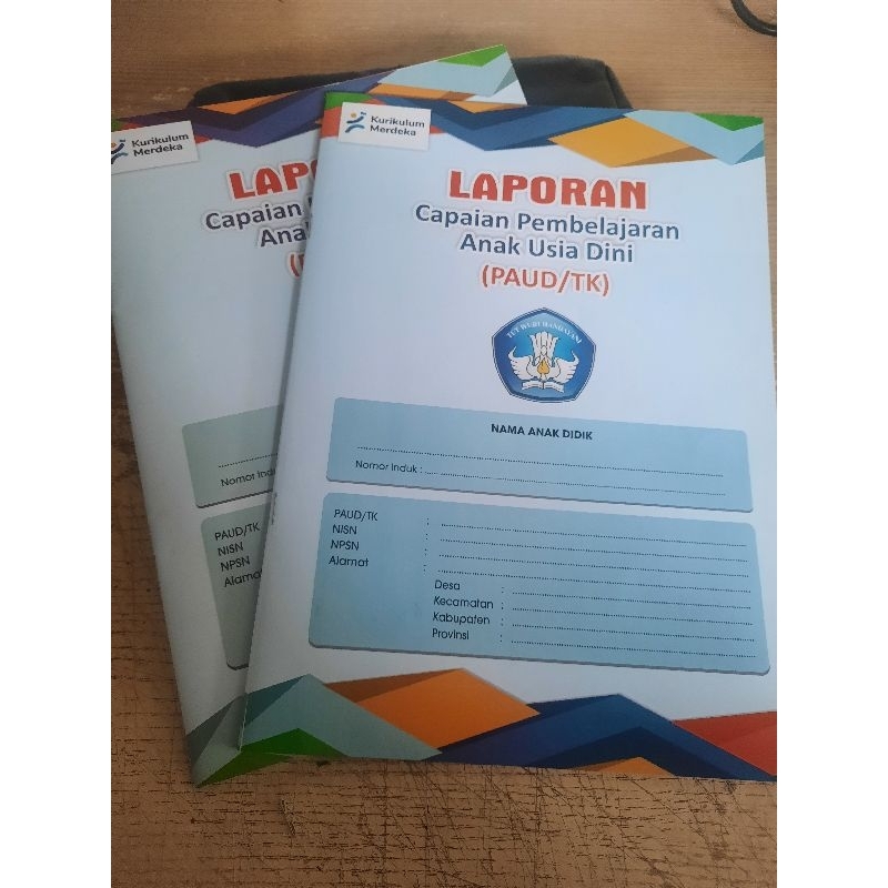 Jual Terbaru Buku Raport PAUD/ TK Kurikulum Merdeka. A4 | Shopee Indonesia