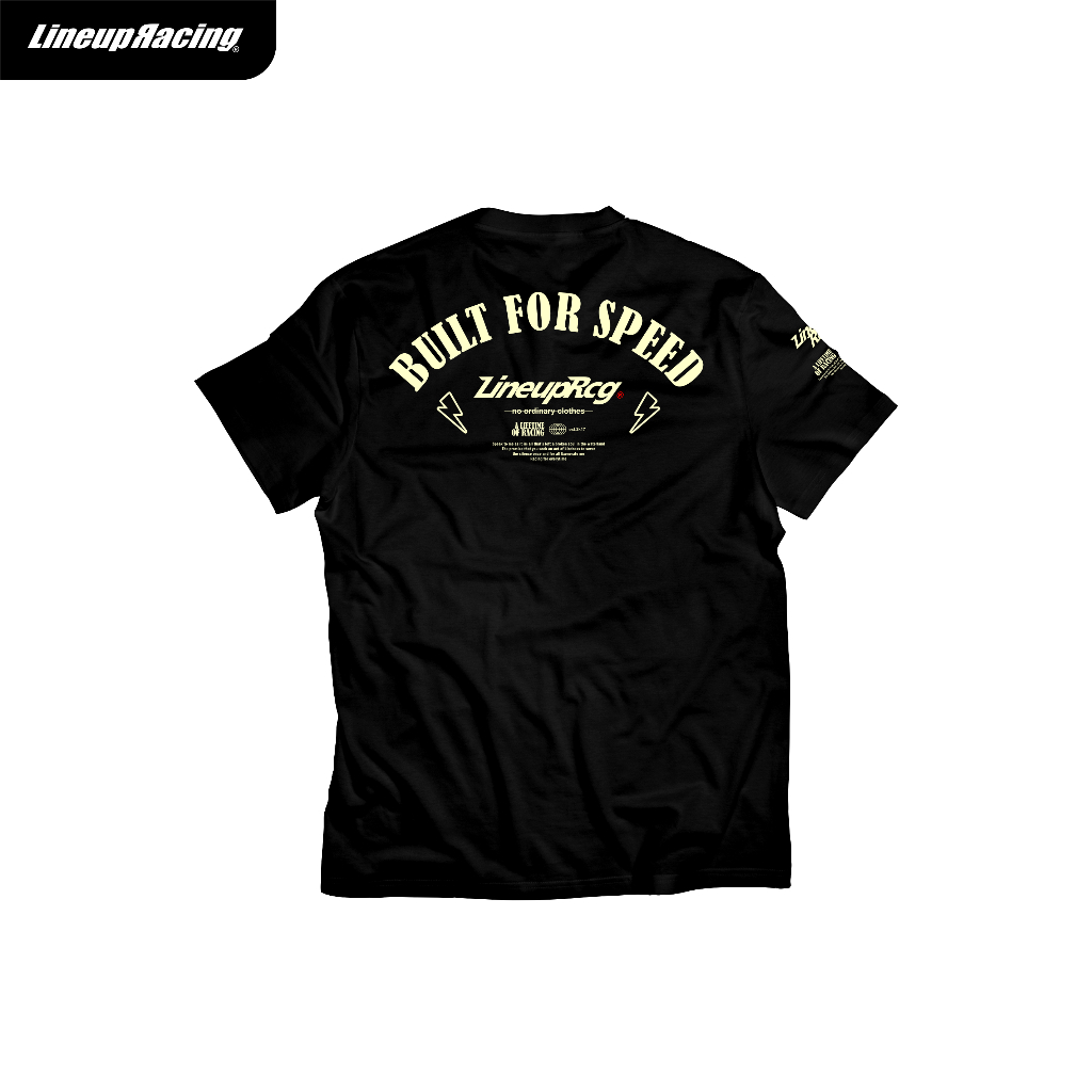 Jual Lineup Racing BUILT FOR SPEED | Kaos Balap | Kaos Racing Lineup ...