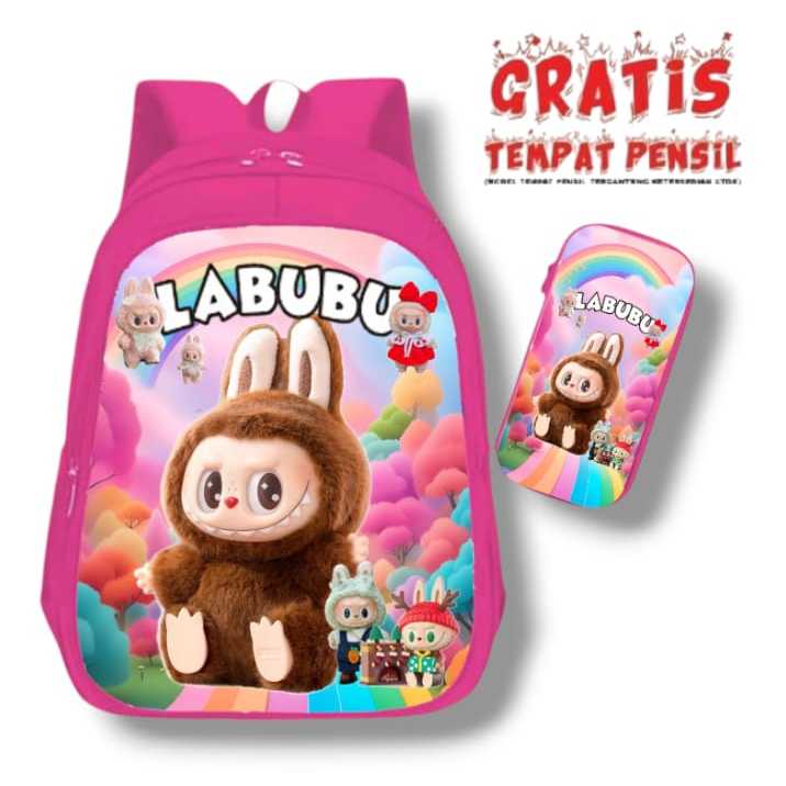 Jual Tas Labubu Tas Anak Sekolah Perempuan TK SD Tas Anak Motif Labubu Viral Terbaru | Shopee ...
