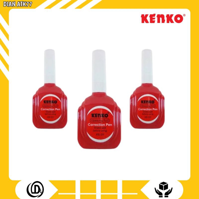 Jual Tipe-X Kenko KE-01 Correction Tipex / Correction Tipex Cair / Tipe ...