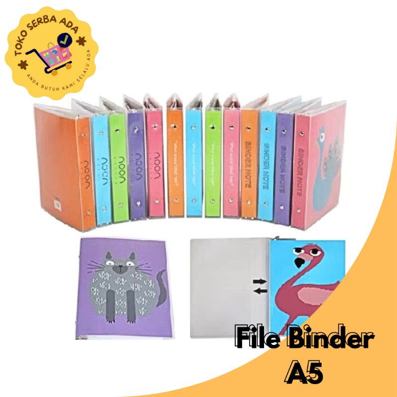 Jual Binder File Note A5 - Map Binder Kuliah - Map Binder Campus ...