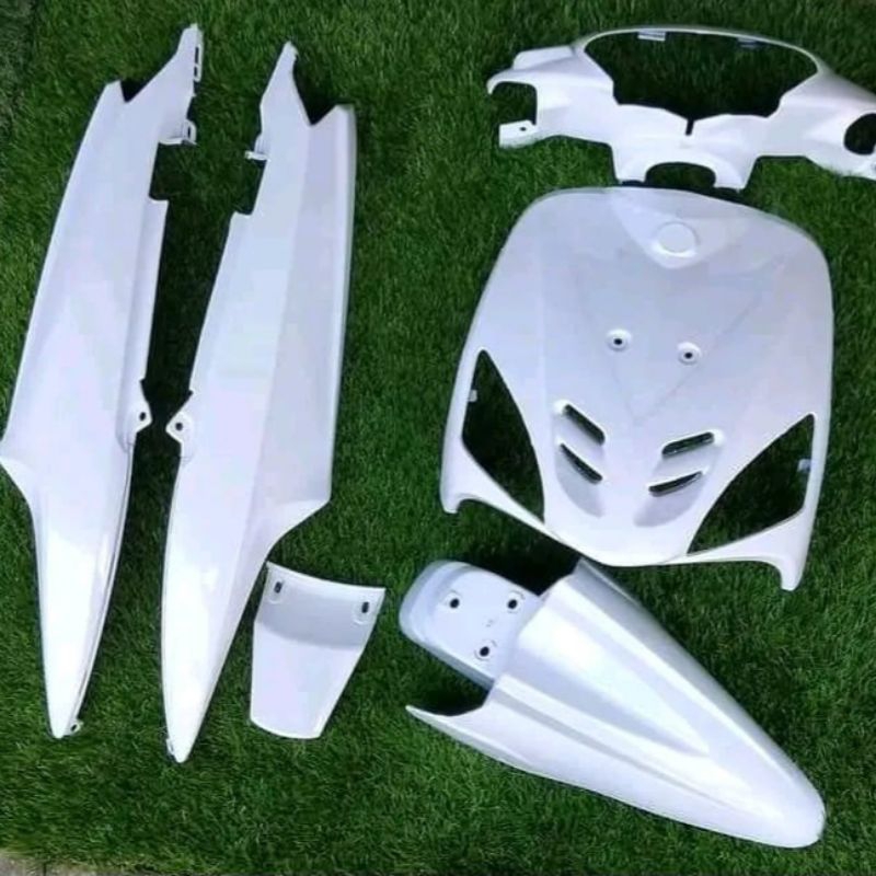 Jual BODY FULL HALUS yamaha mio sporty putih polos | Shopee Indonesia